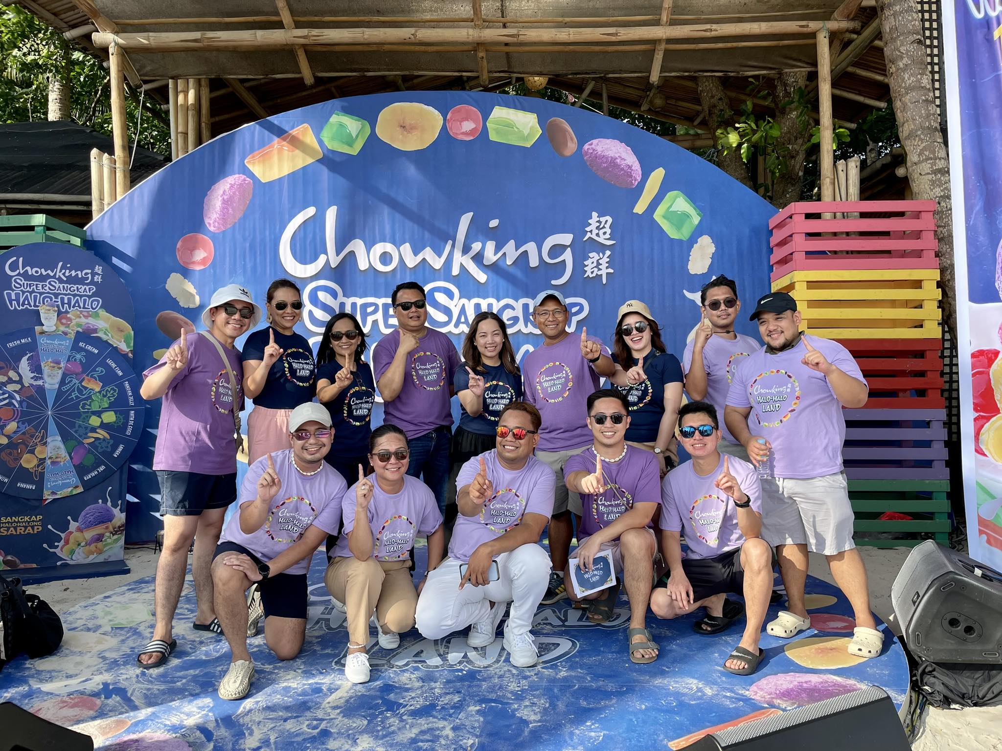 Chowking's Halo-Halo Land summer party concluded with a bang in Boracay ...