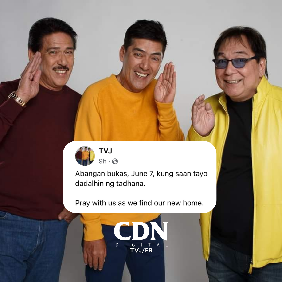 TVJ is moving to TV5 | Cebu Daily News