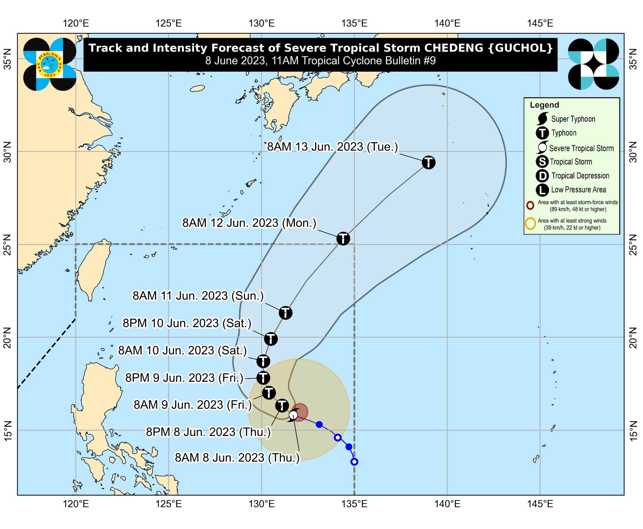 Pagasa: Severe tropical storm Chedeng intensifies | Cebu Daily News