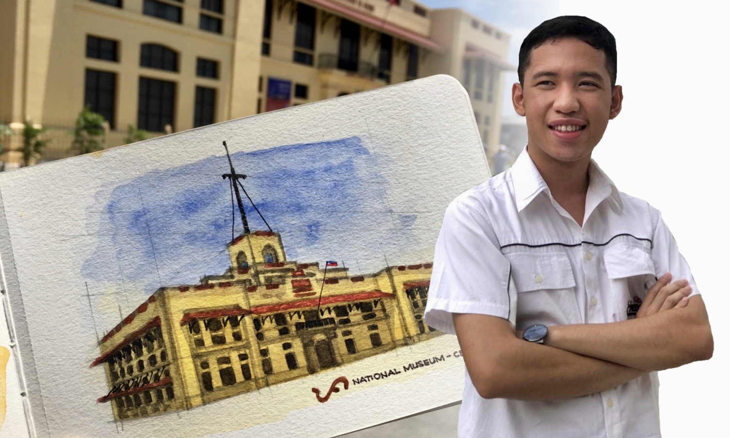 FACES OF CEBU: Vince Dherek Joaquino, 19, visual artist | Cebu Daily News