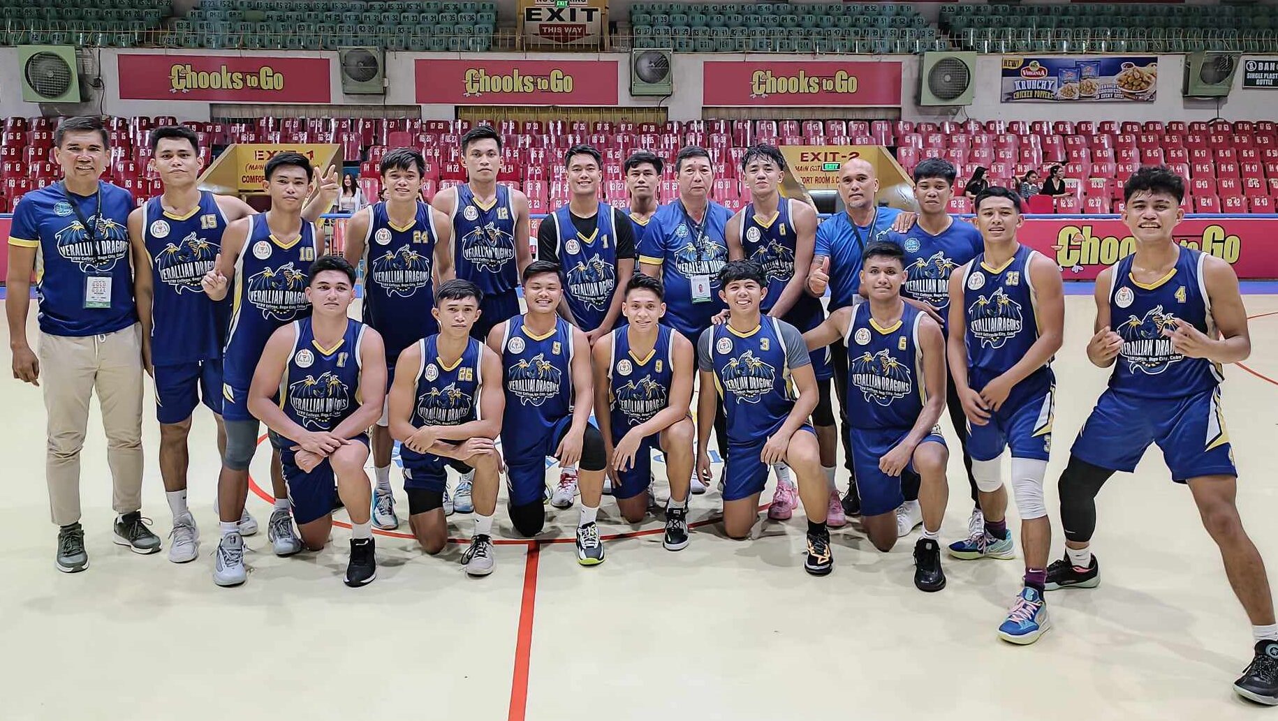 Verallo Foundation College Blue Dragons log first Cesafi win | Cebu ...