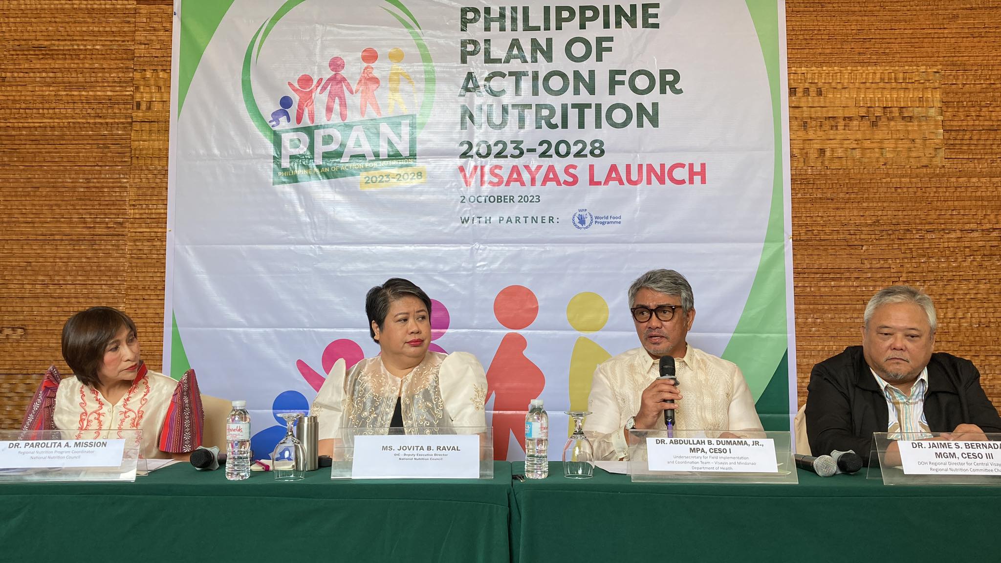 PPAN Visayas presents plan to address malnutrition, food insecurity in ...