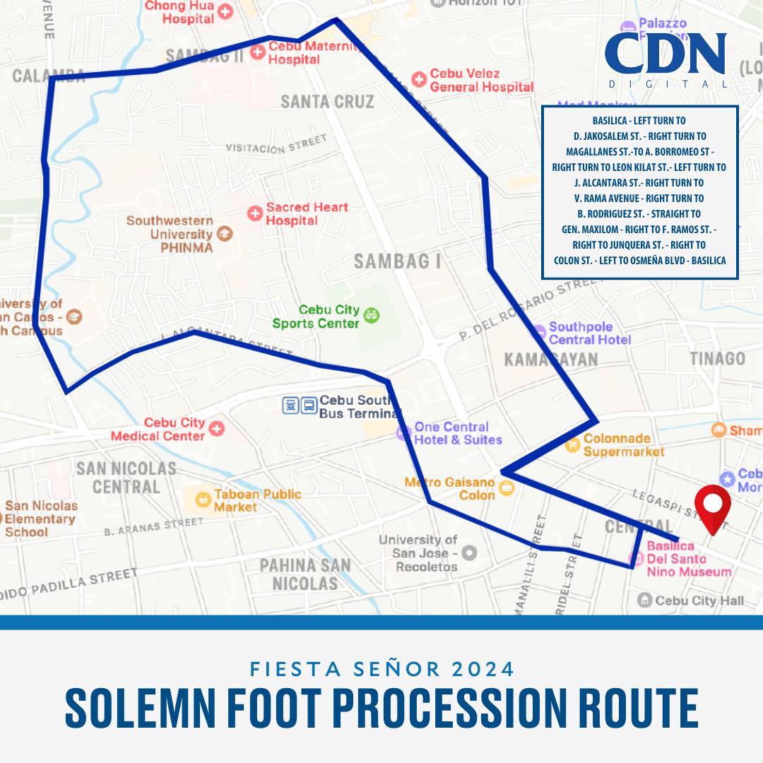 Fiesta Señor: New routes for foot processions