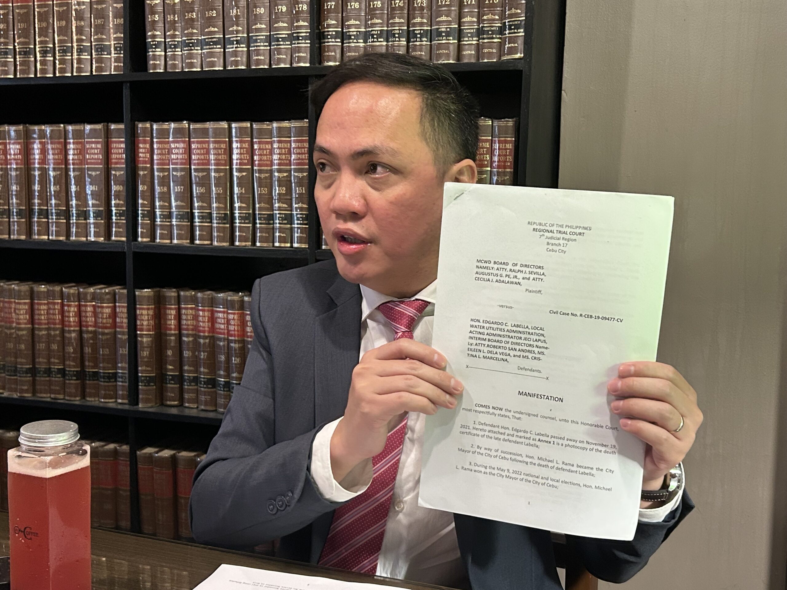 MCWD: Legal counsel tells Rama "end this madness"