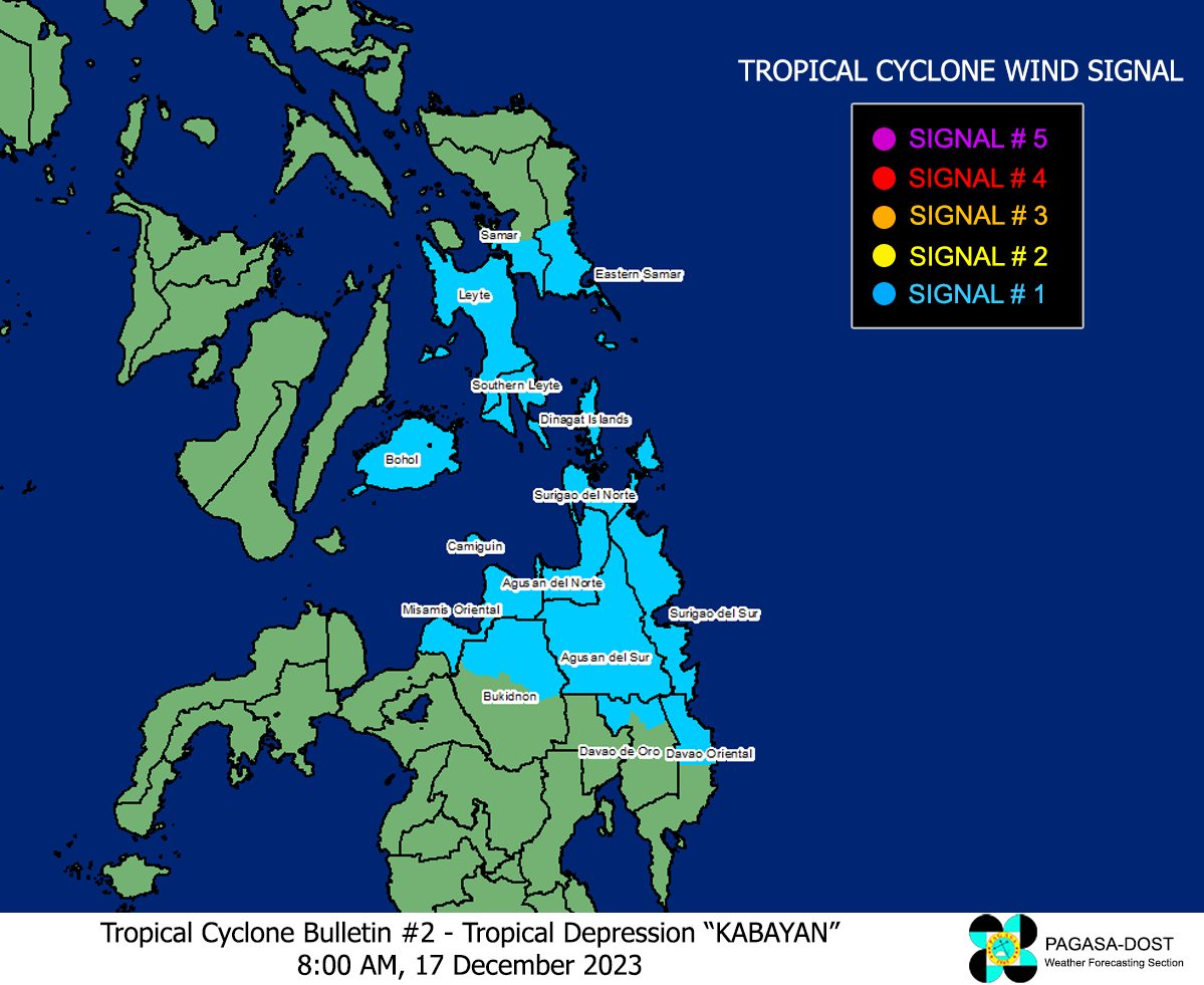 Storm signals up in Camotes, other VisMin areas due to tropical ...