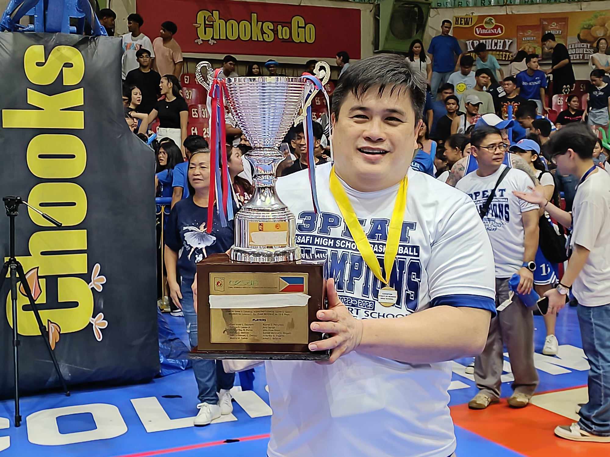 Rommel Rasmo's 'sweet' victory: Magis Eagles secure 7th CESAFI title ...