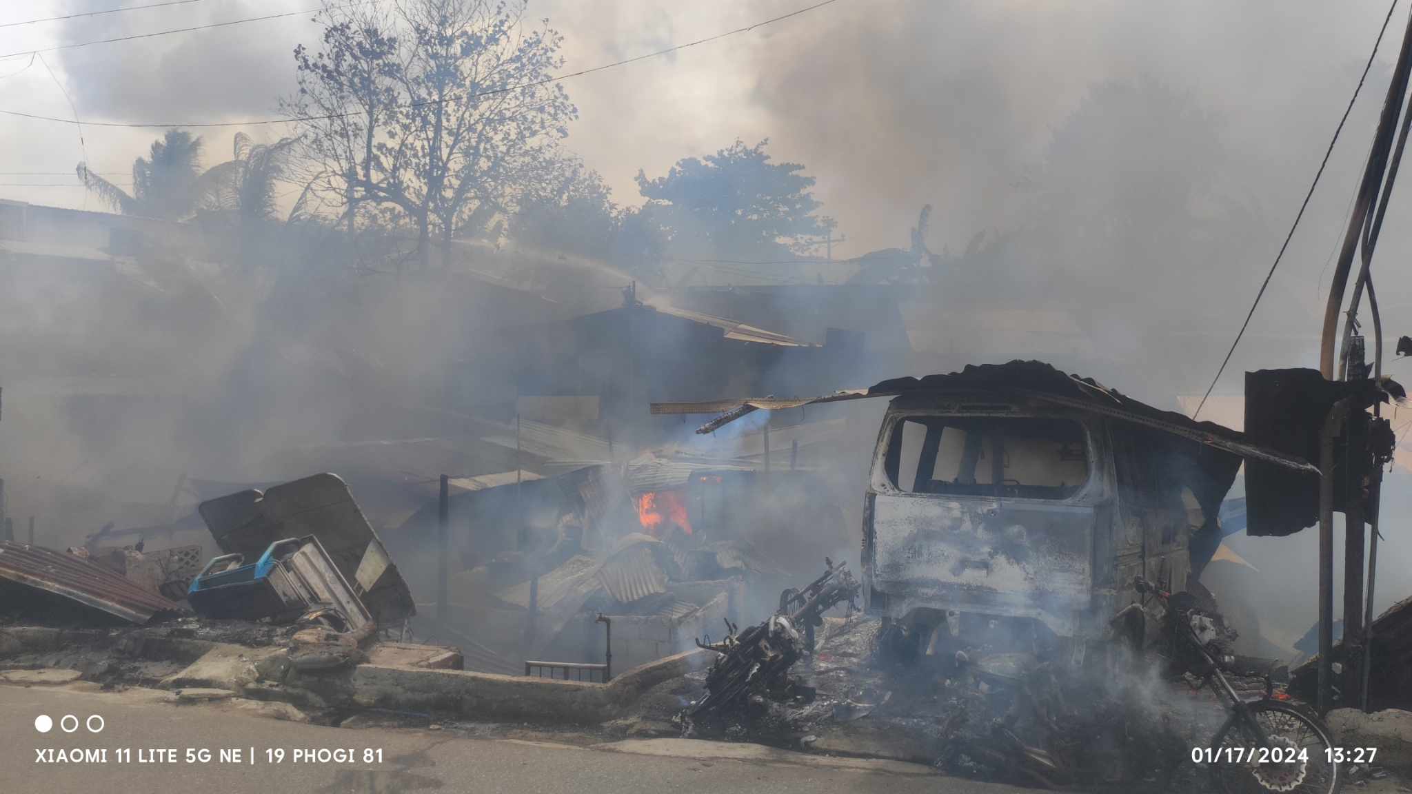 Talisay fire injures 1, razes P1.2 million in properties