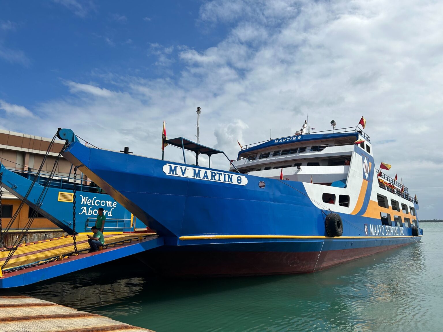 MV Martin 8 is the galleon for fluvial procession 2024