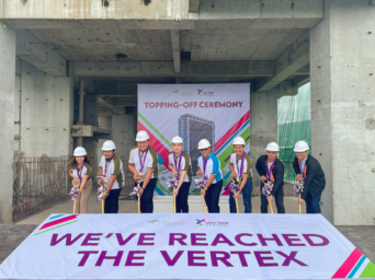 Priland marks another milestone with Vertex Central topping-off ceremony
