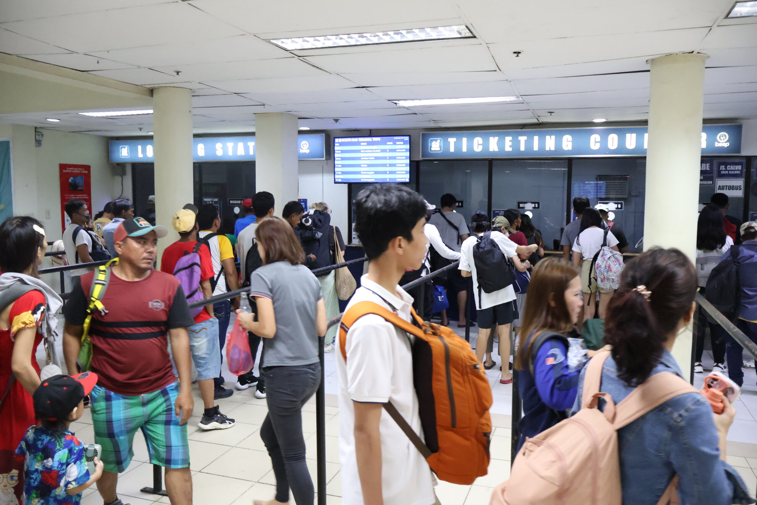 Cebu bus terminals: 100,000 passengers expected