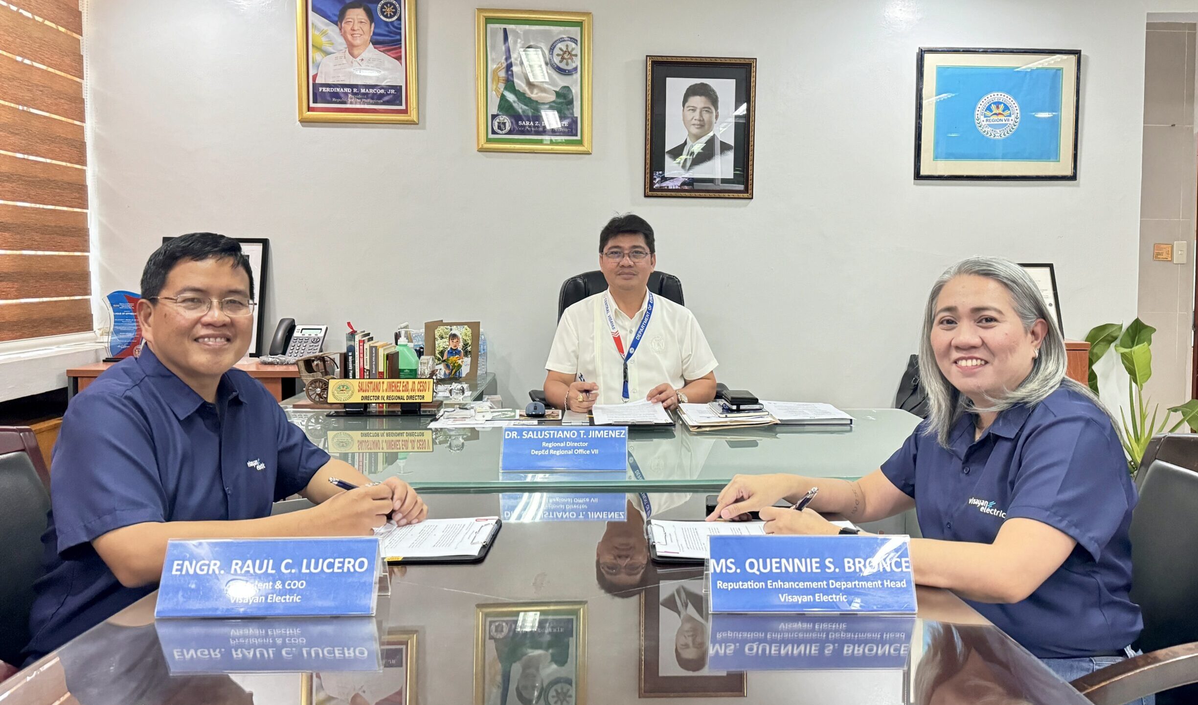 Visayan Electric, Aboitiz Foundation ink MOA for 2024 School Rewiring ...