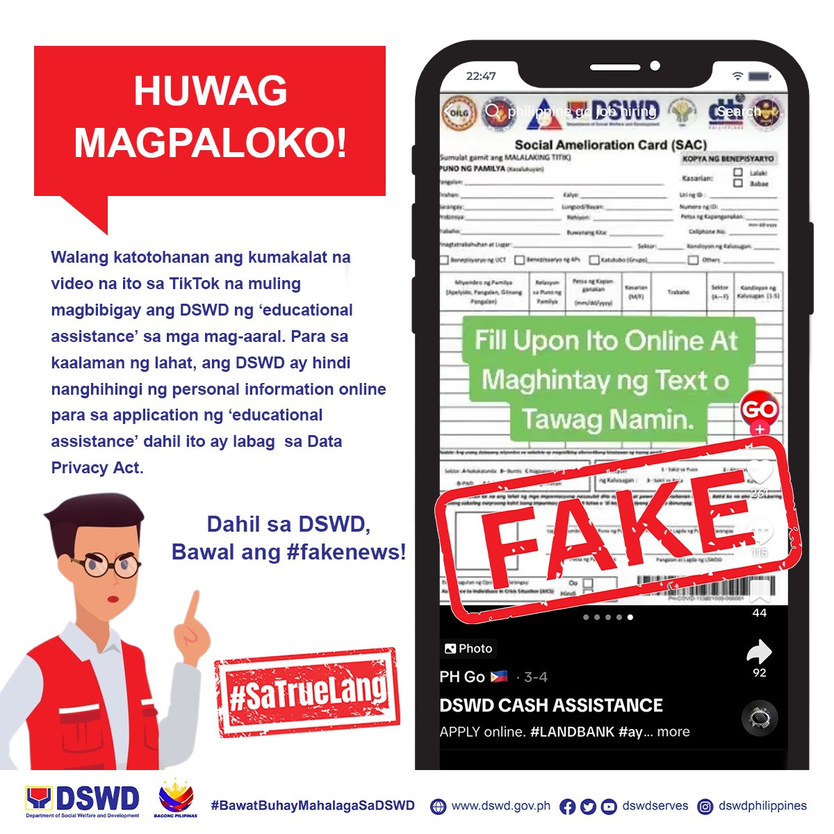 Educational assistance video is false — DSWD | Cebu Daily News