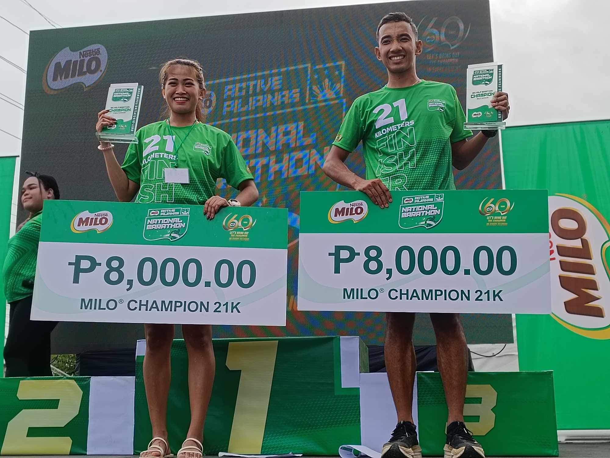 Lee, Andrin rule Milo Marathon Cebu Leg's half marathon | Cebu Daily News