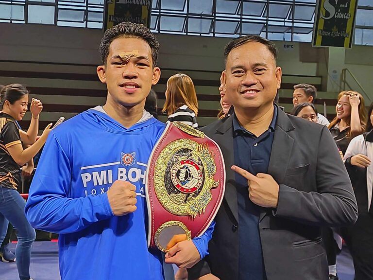 Podot optimistic for interim, world title shot for Suganob this 2024 ...