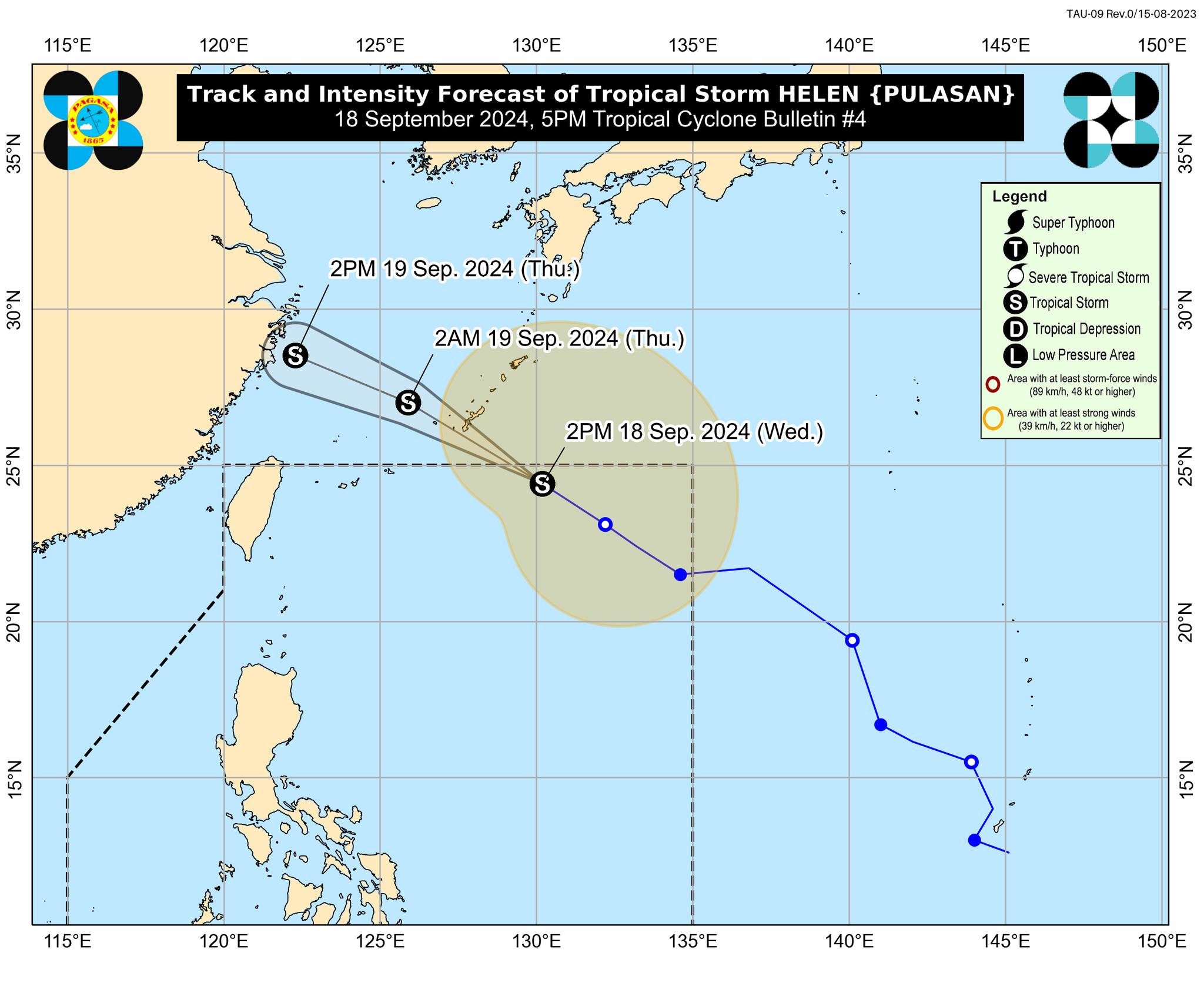 Pagasa: Helen to exit PAR on Wednesday evening | Cebu Daily News