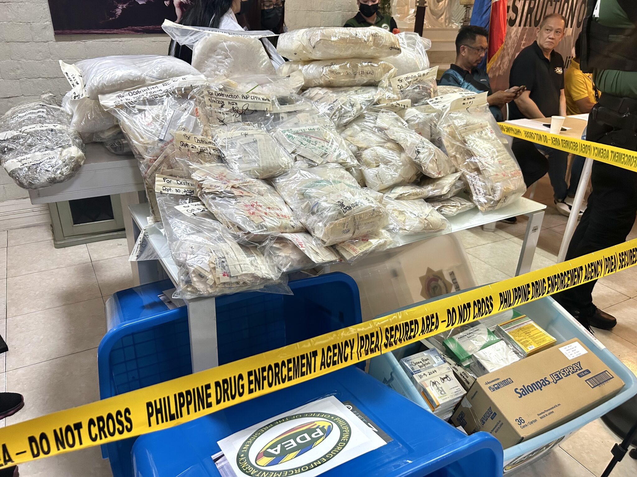 Cebu City: illegal drugs worth over P489M destroyed