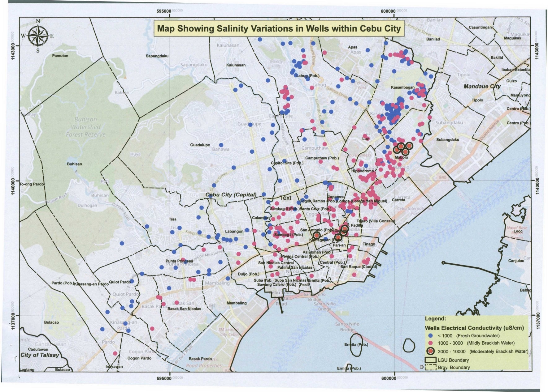 MCWD: Cebu City’s freshwater faces growing saltwater contamination ...