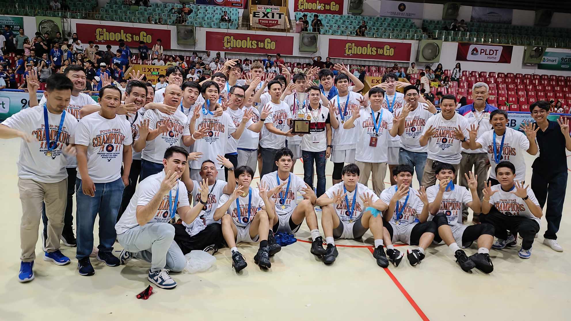 Cesafi finals: Magis Eagles clinch Four-Peat, become winningest HS team