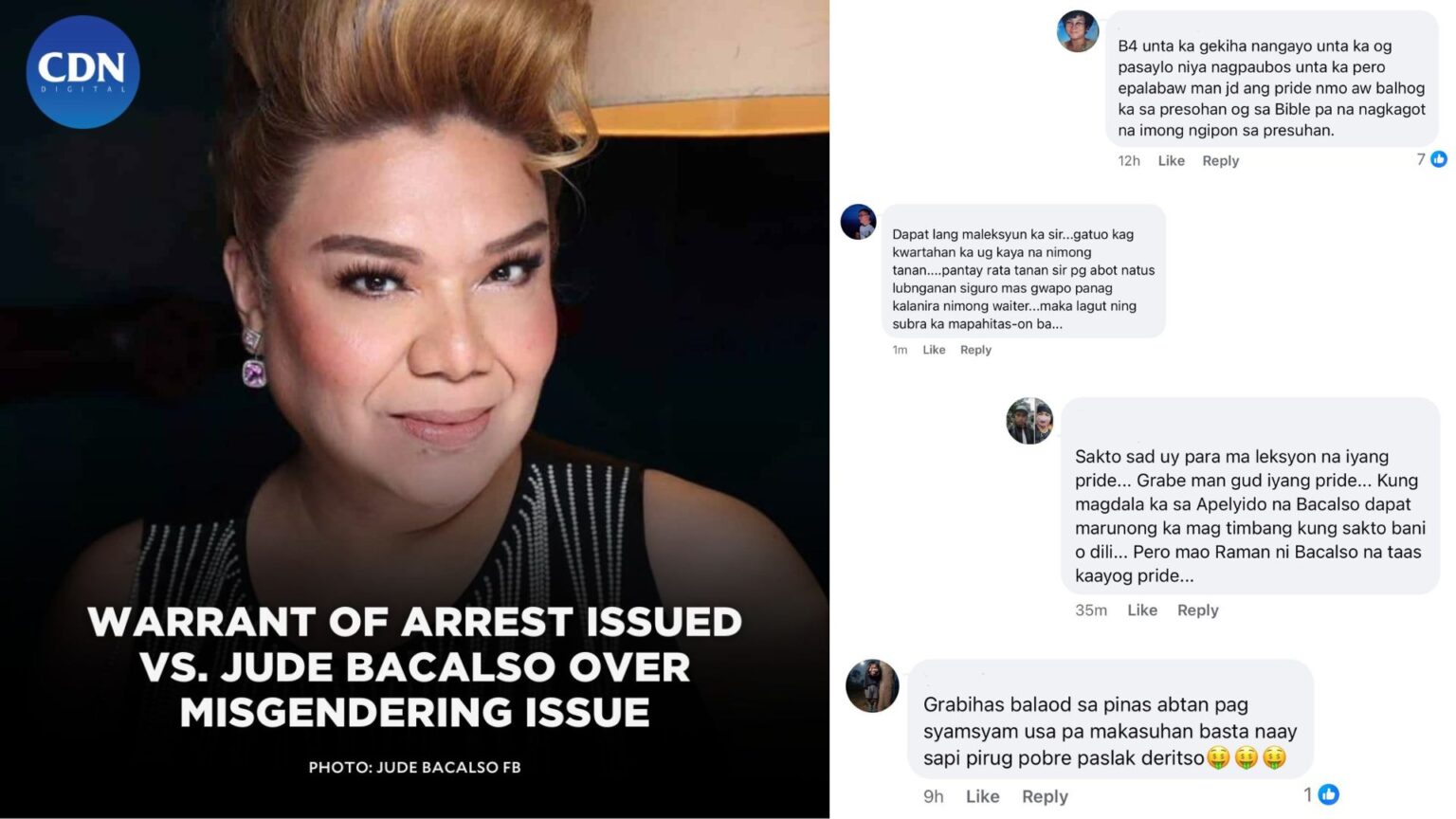Jude Bacalso: Why netizens applaud 'arrest over misgendering'