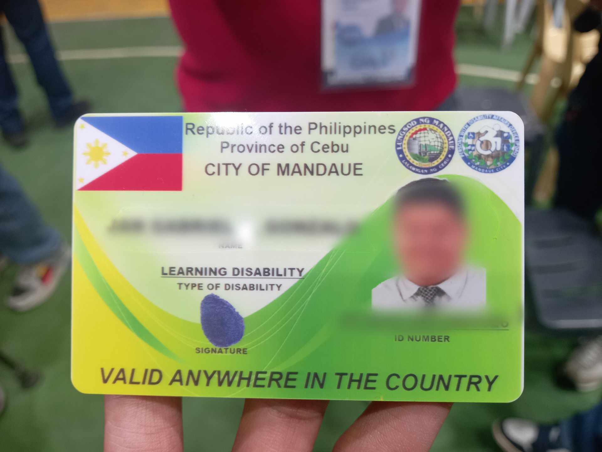 PDAO de Mandaue cambia al uso de ID de tipo PVC para evitar fraude ...