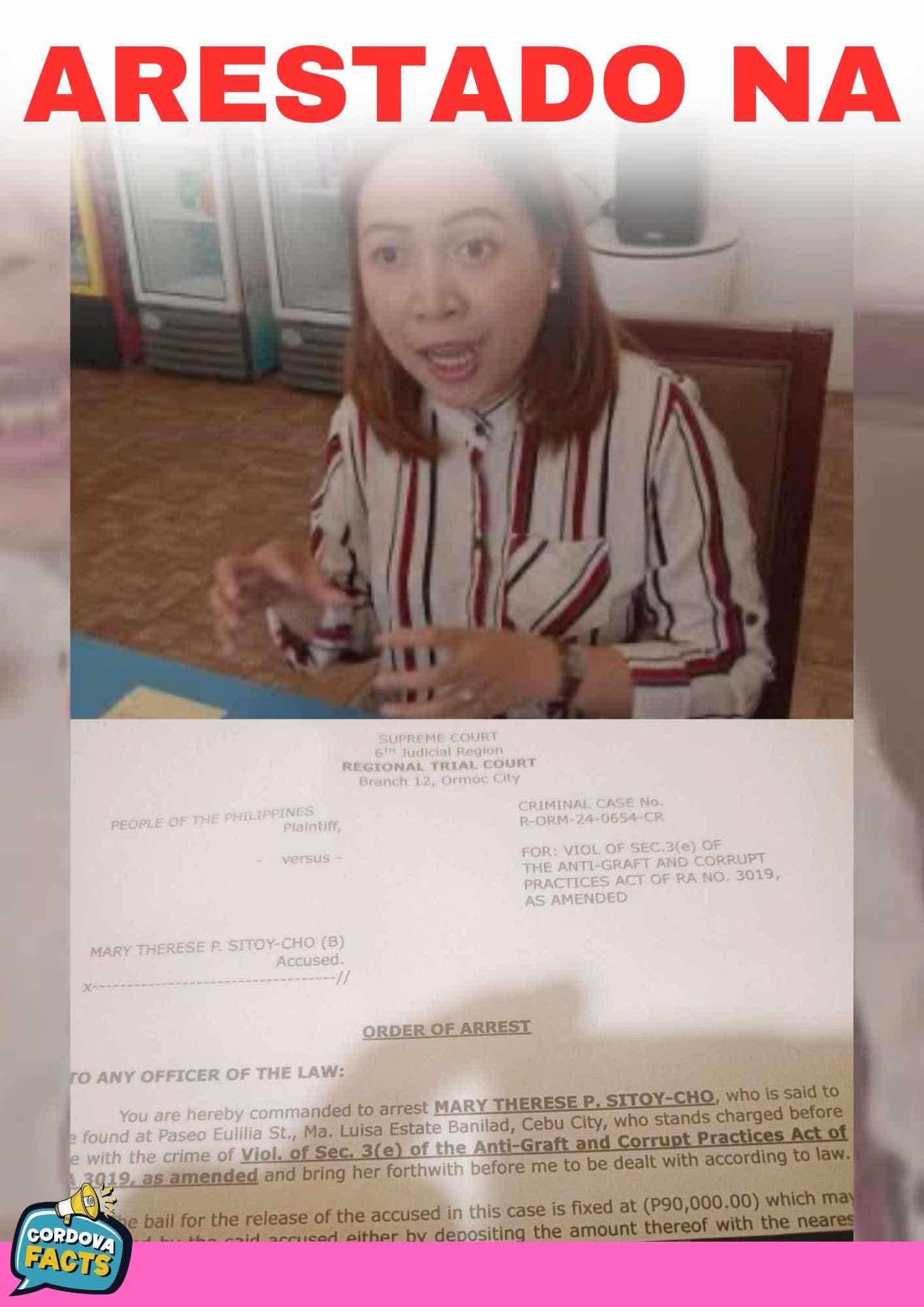 Sitoy-Cho denounces online post meant to tarnish her reputation | Cebu Daily News