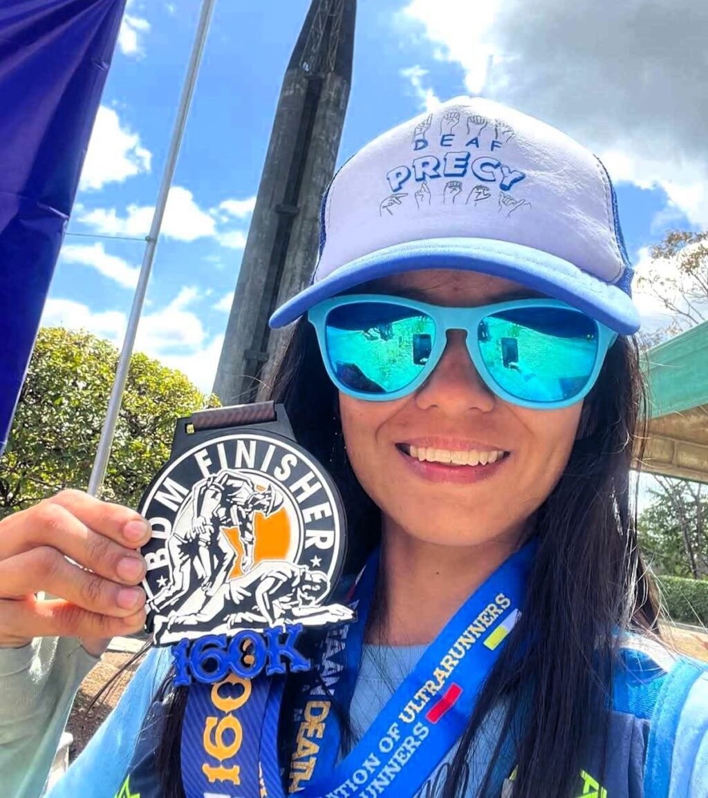 Deaf runner Precious Mae Villaver conquers 160k Ultramarathon