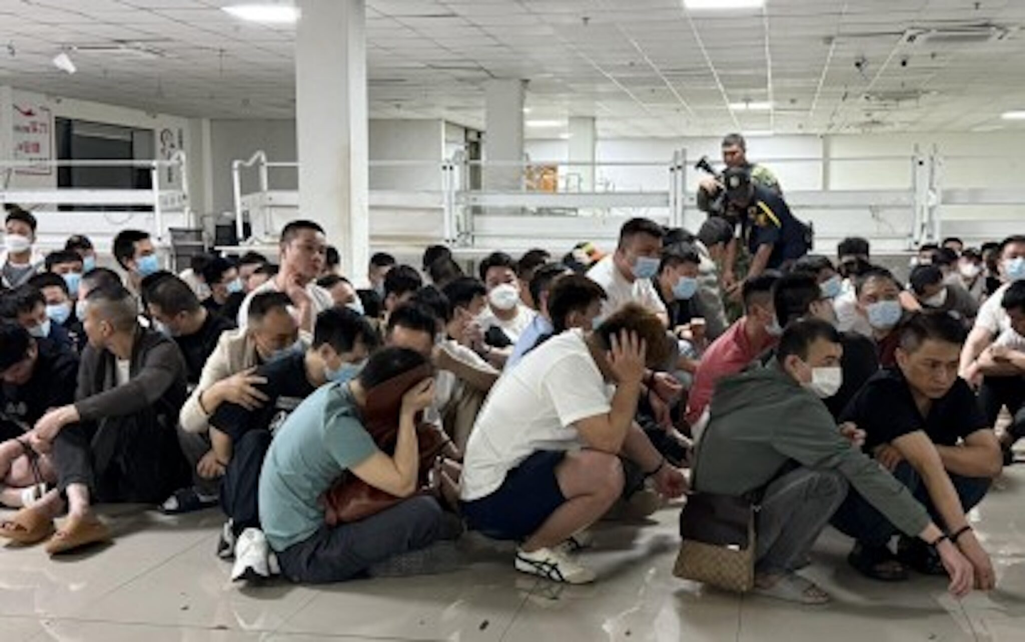 POGO workers: Over 400 of them nabbed in Pasay scam hub