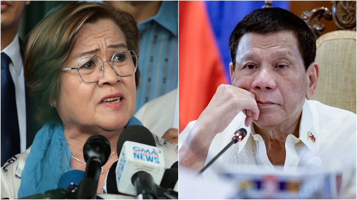 De Lima: Duterte arrest is about 'justice finally taking its course ...