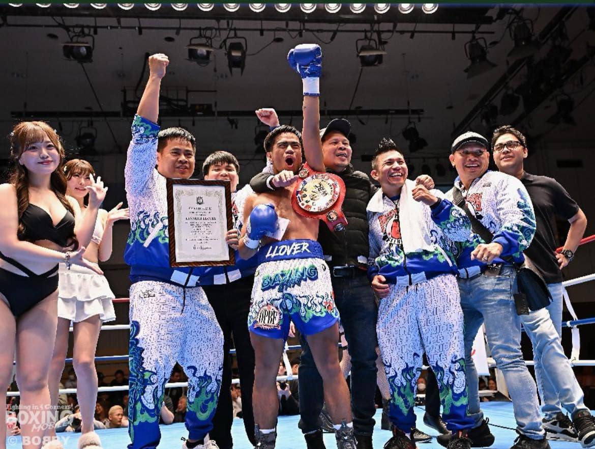 Kenneth Llover wrests OPBF title with stunning 1st-round TKO vs. Kurihara | Cebu Daily News