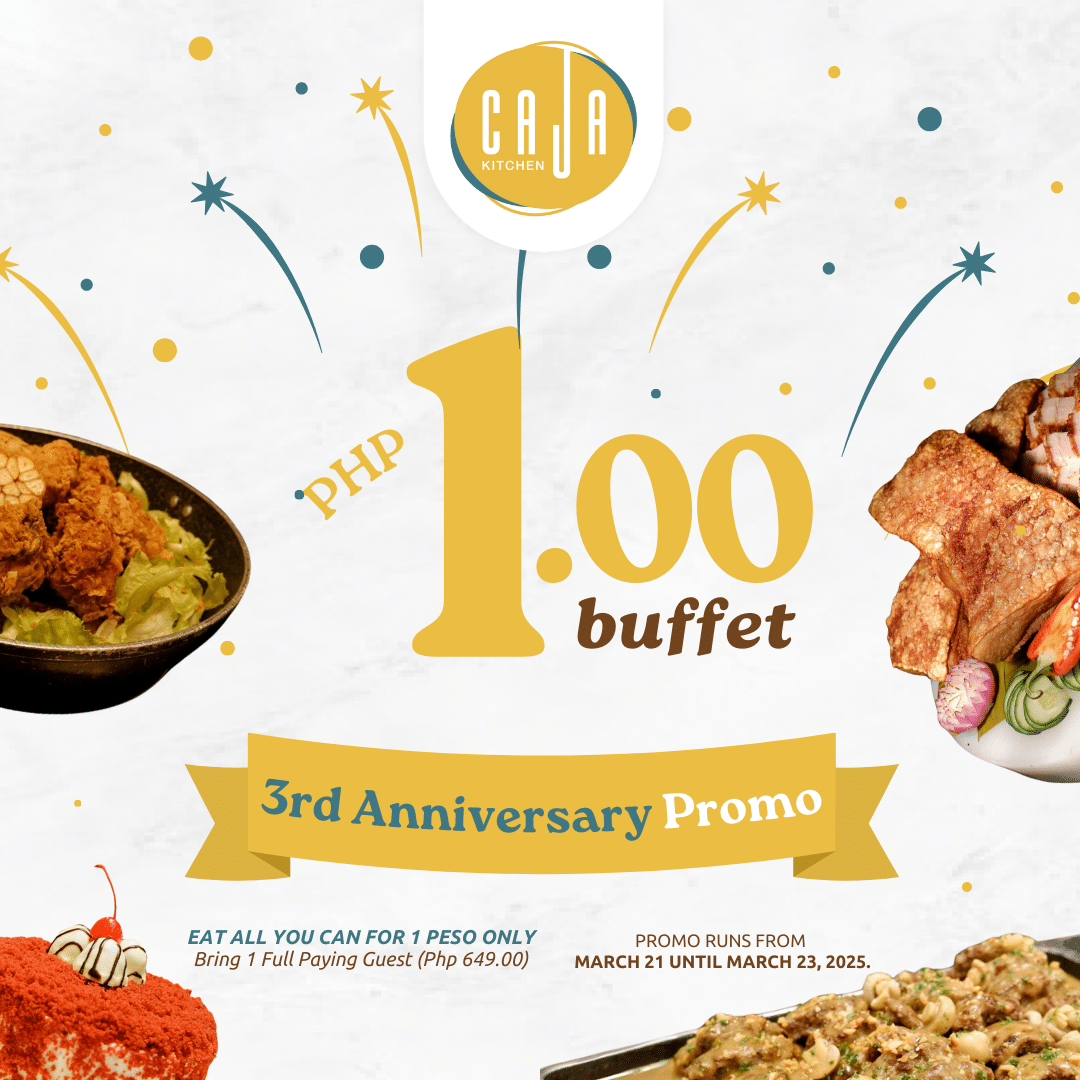 Celebrating three years of great food and memorable moments: Caja ...