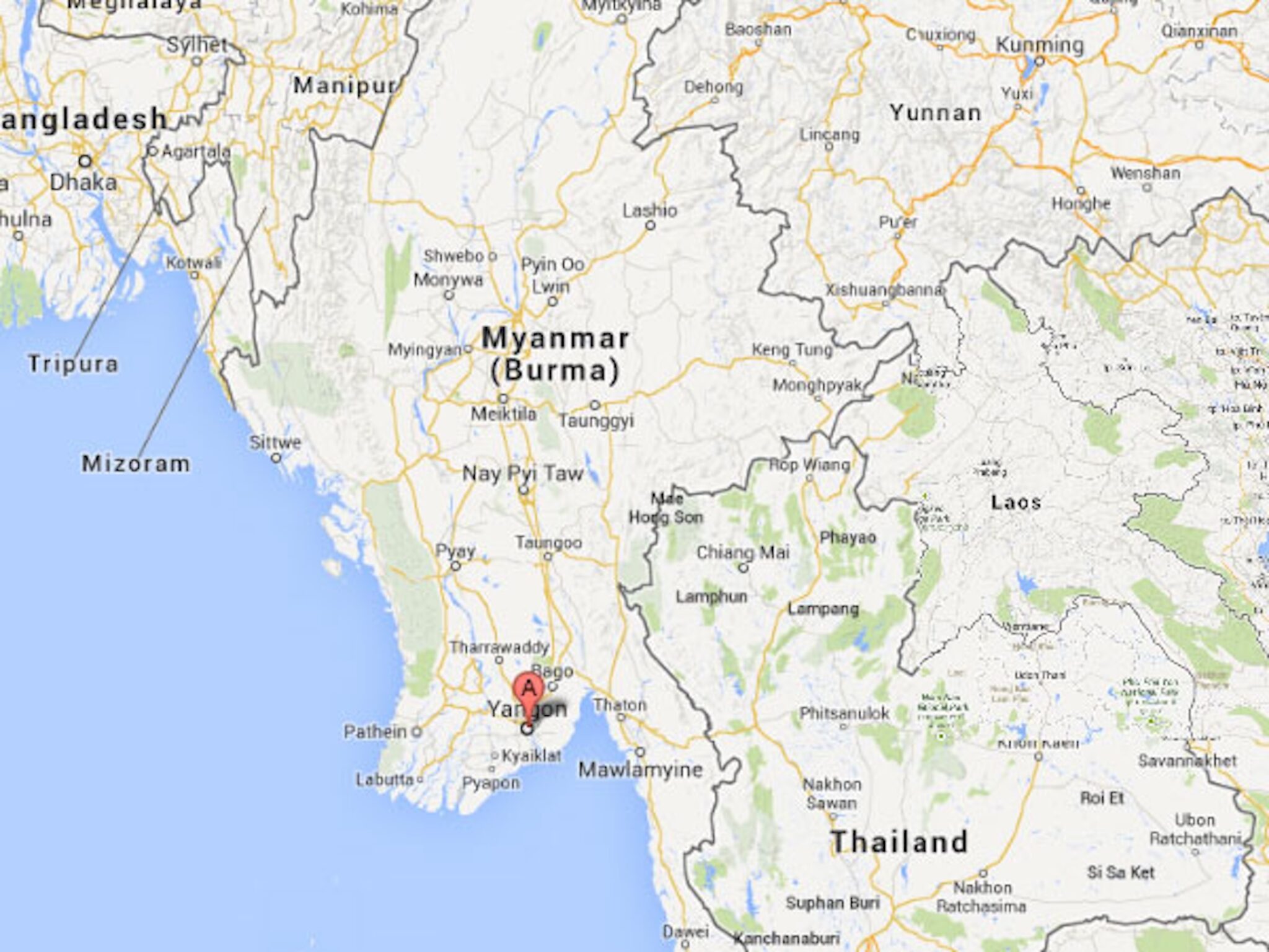 7.7 magnitude earthquake hits central Myanmar - USGS