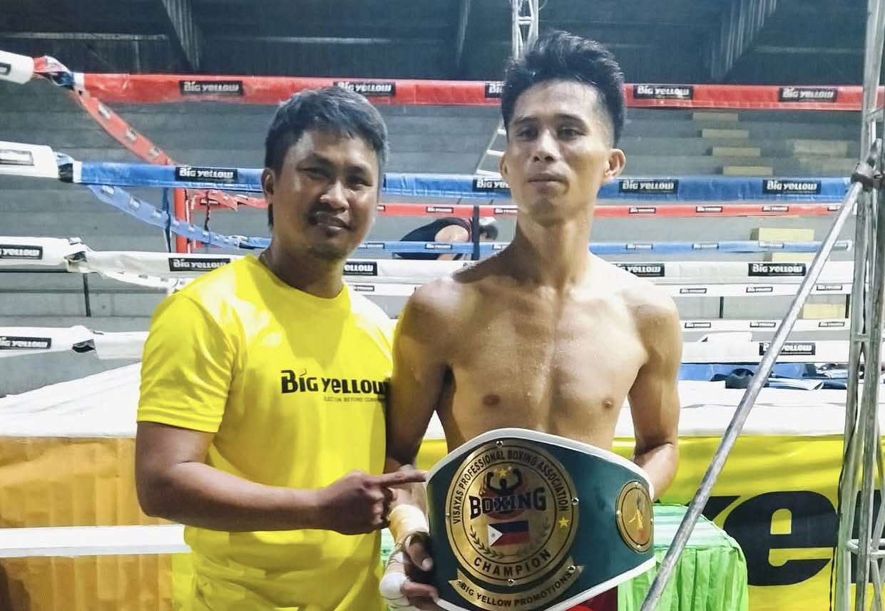 Fighting cop Jusue Bastillada captures VISPROBA boxing title