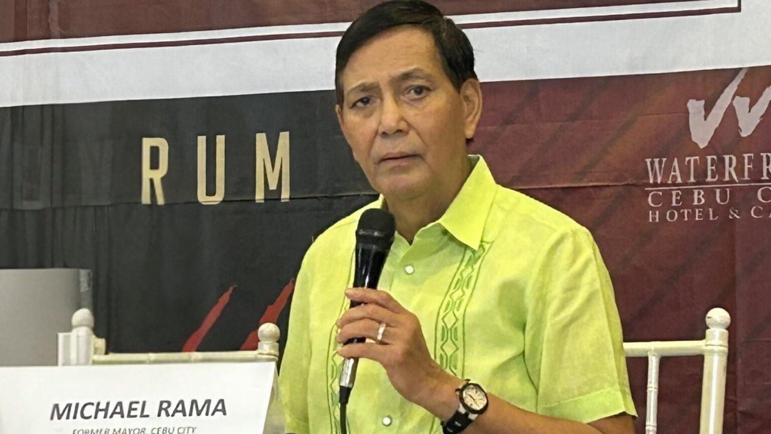 Mike Rama: Arrest warrant issued vs dismissed mayor