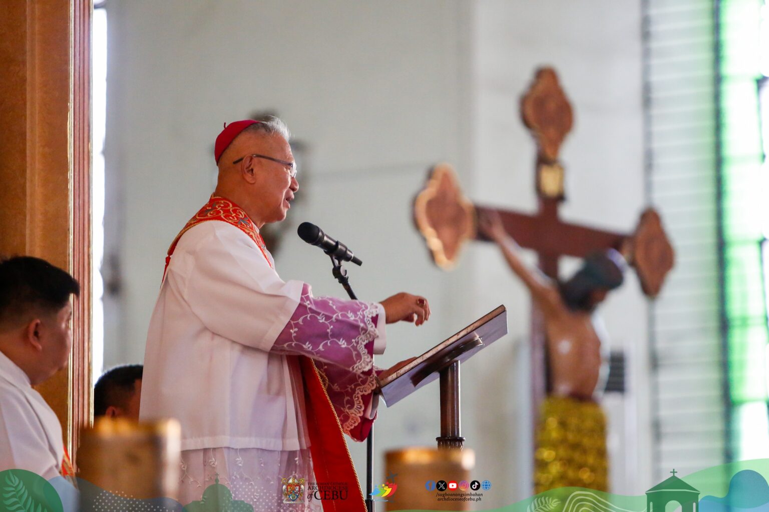 Palma at Sinulog Mass: 'Amid trials, draw hope from faith'