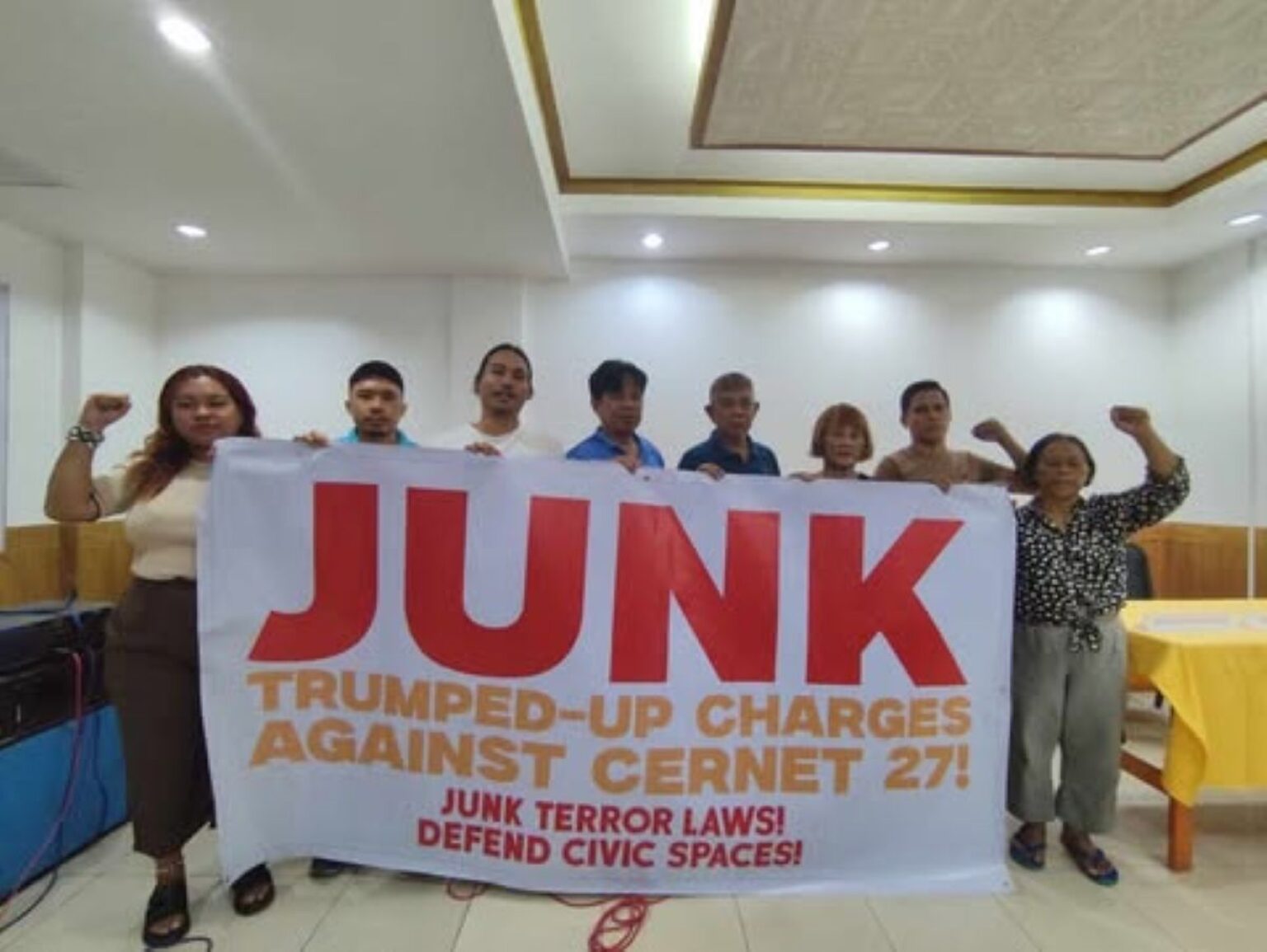 Progressive groups show solidarity with CERNET 27 | Cebu Daily News