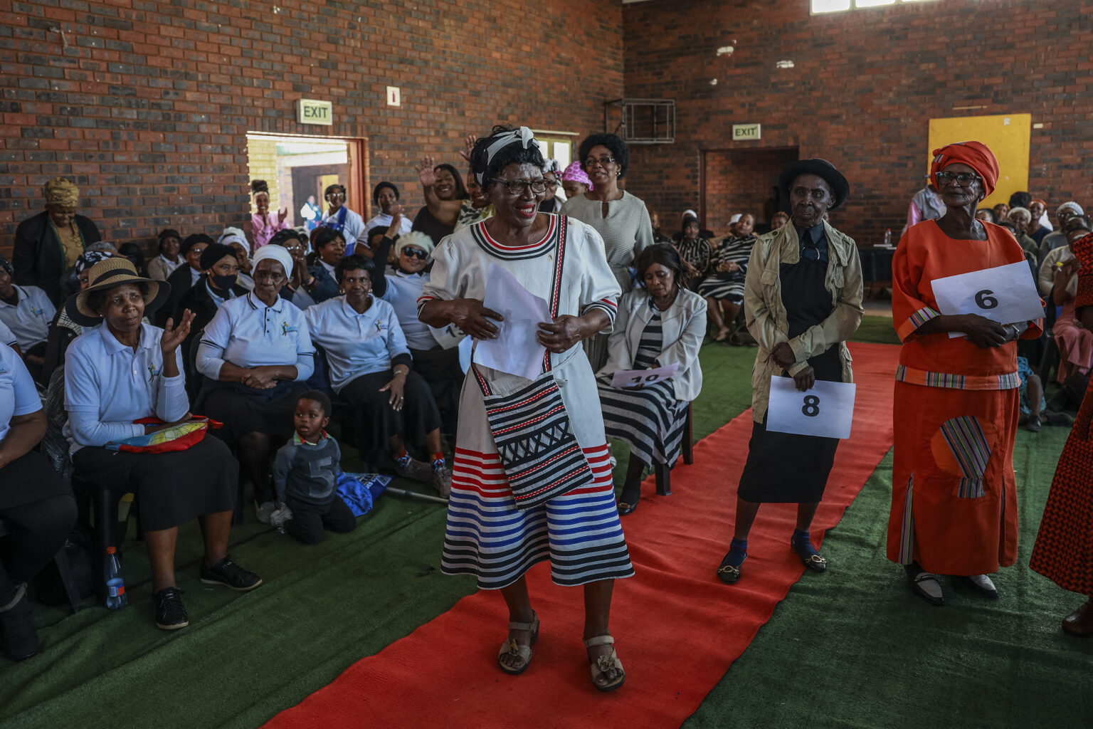 Ageless beauty contest: South African grannies strut the catwalk