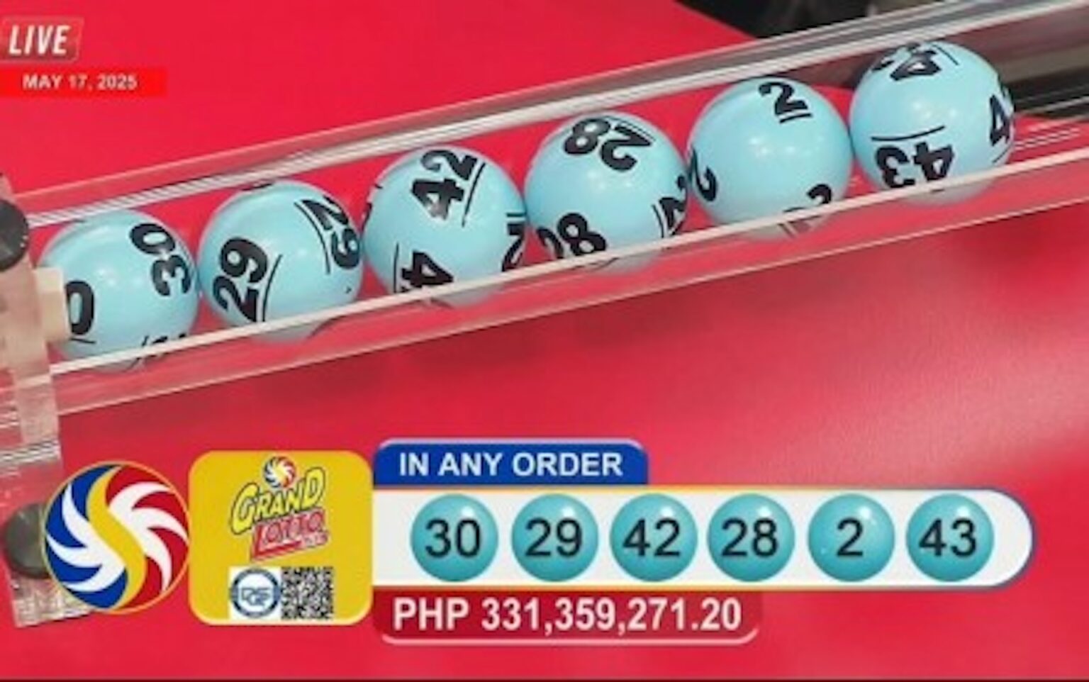 P331-M Grand Lotto jackpot: Lone bettor in Mandaluyong wins it