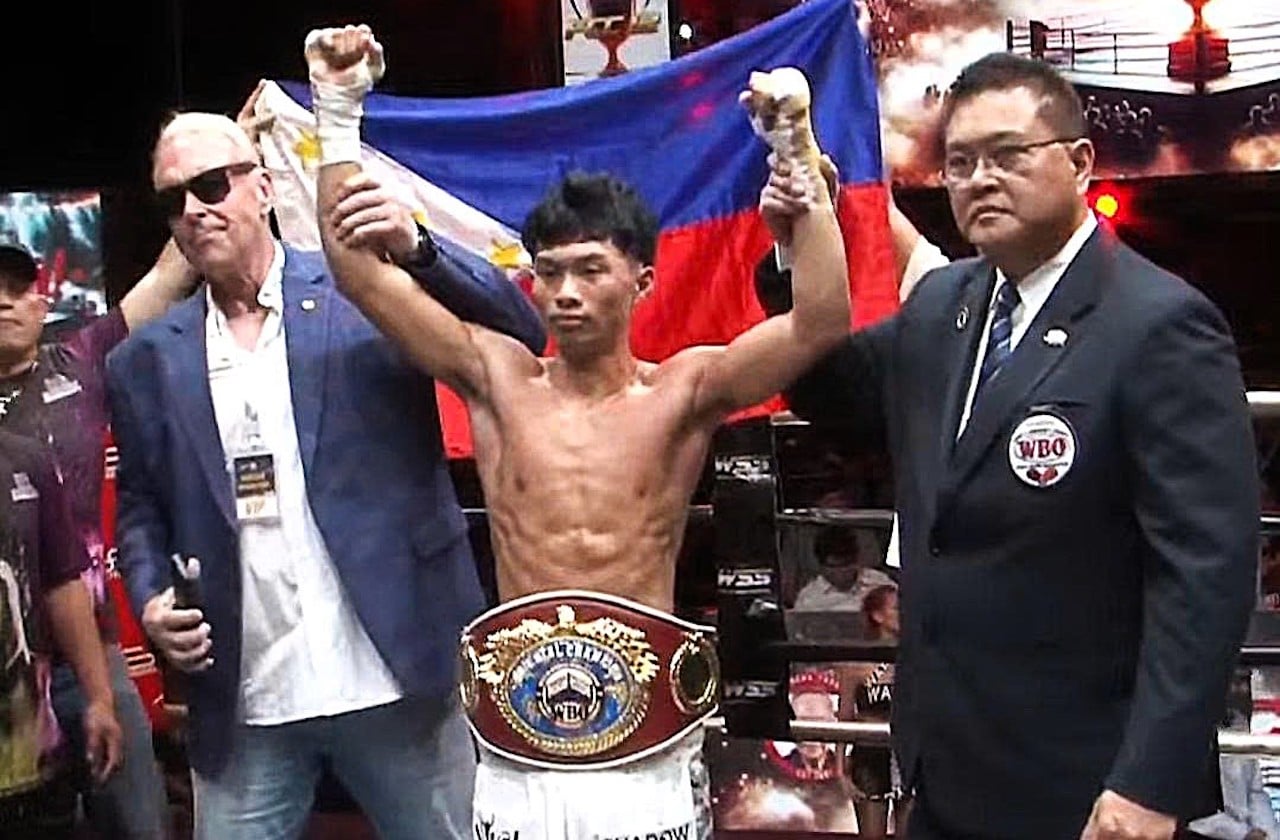 AJ Paciones flexes might, drops Thai foe 5 times to win WBO title