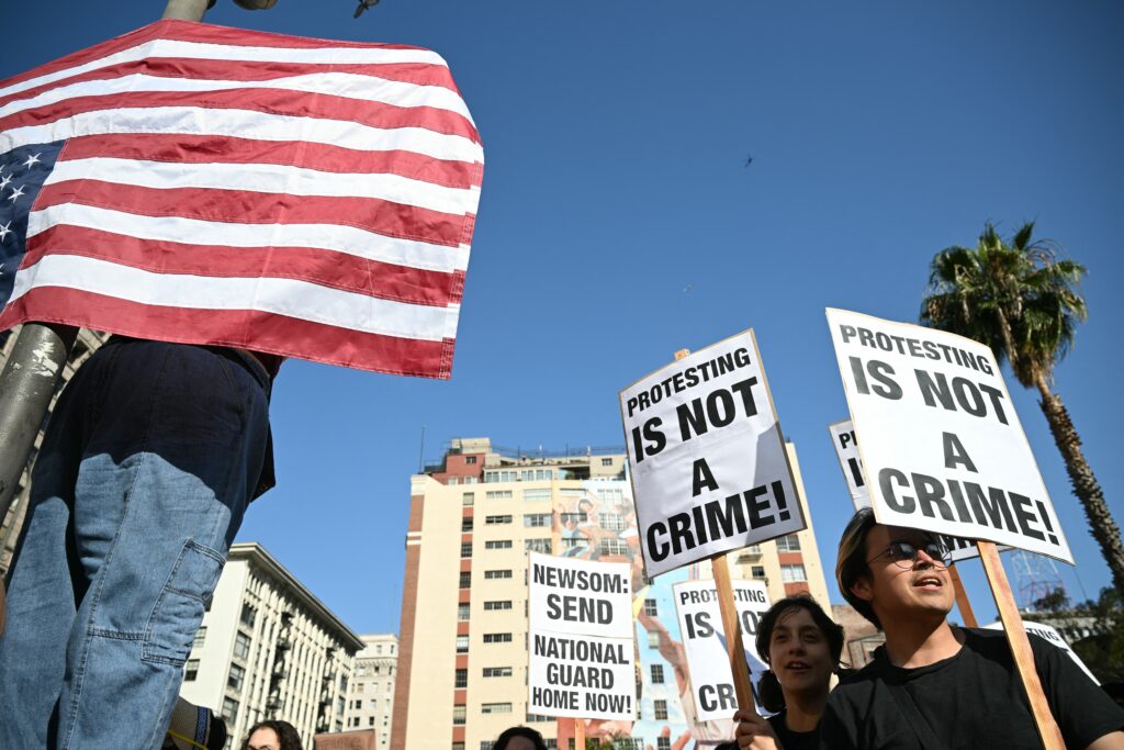 Protests spread across US despite Trump threats