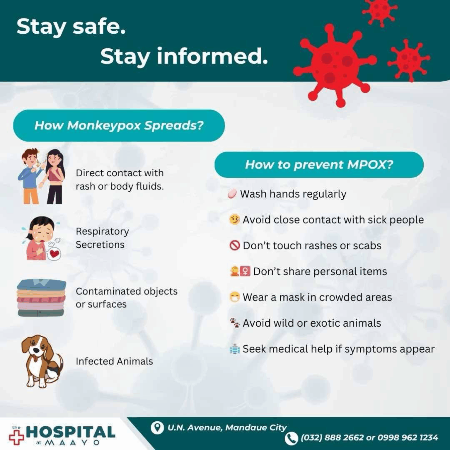 Stay Informed, Stay Protected: What you need to know about MPOX | Cebu ...