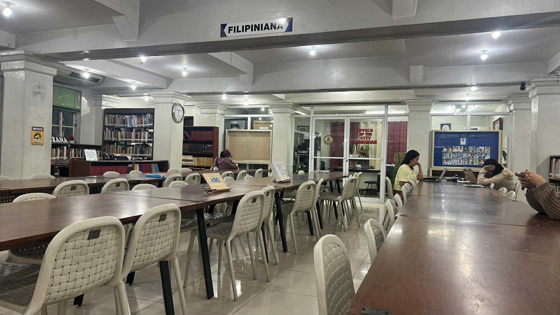 Cebu City Public Library back to 24/7 operations