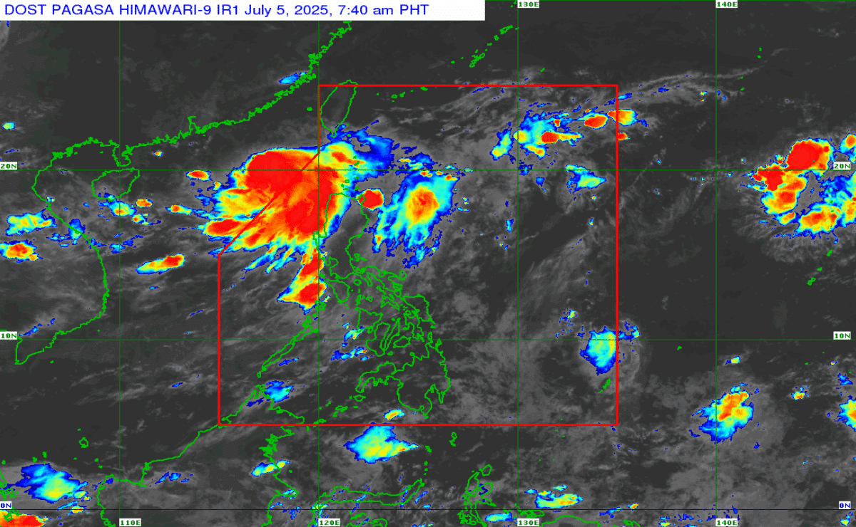 TS Bising to bring rain Sunday; may re-enter PAR Monday