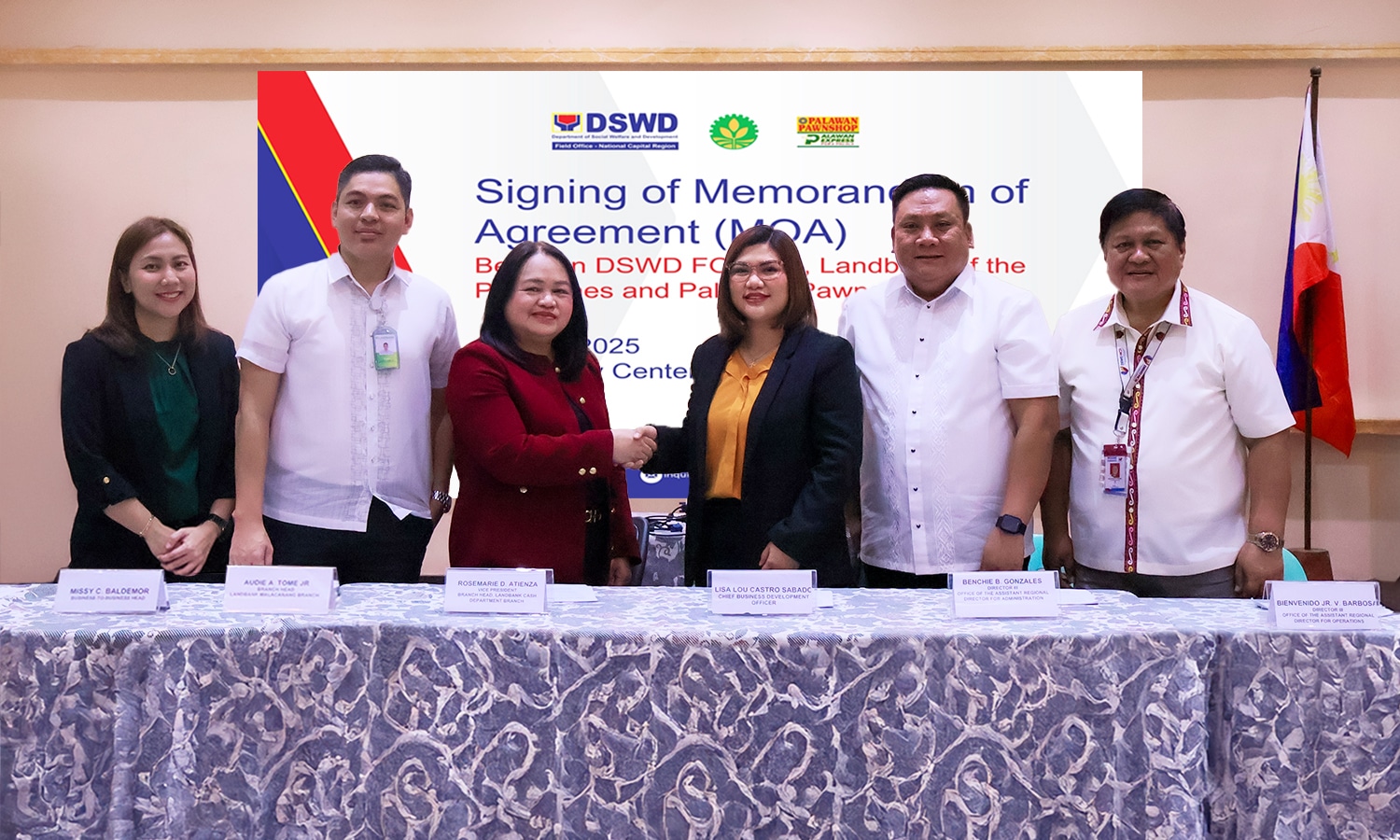 Palawan Group of Companies partners with DSWD NCR and LANDBANK NCR to ...