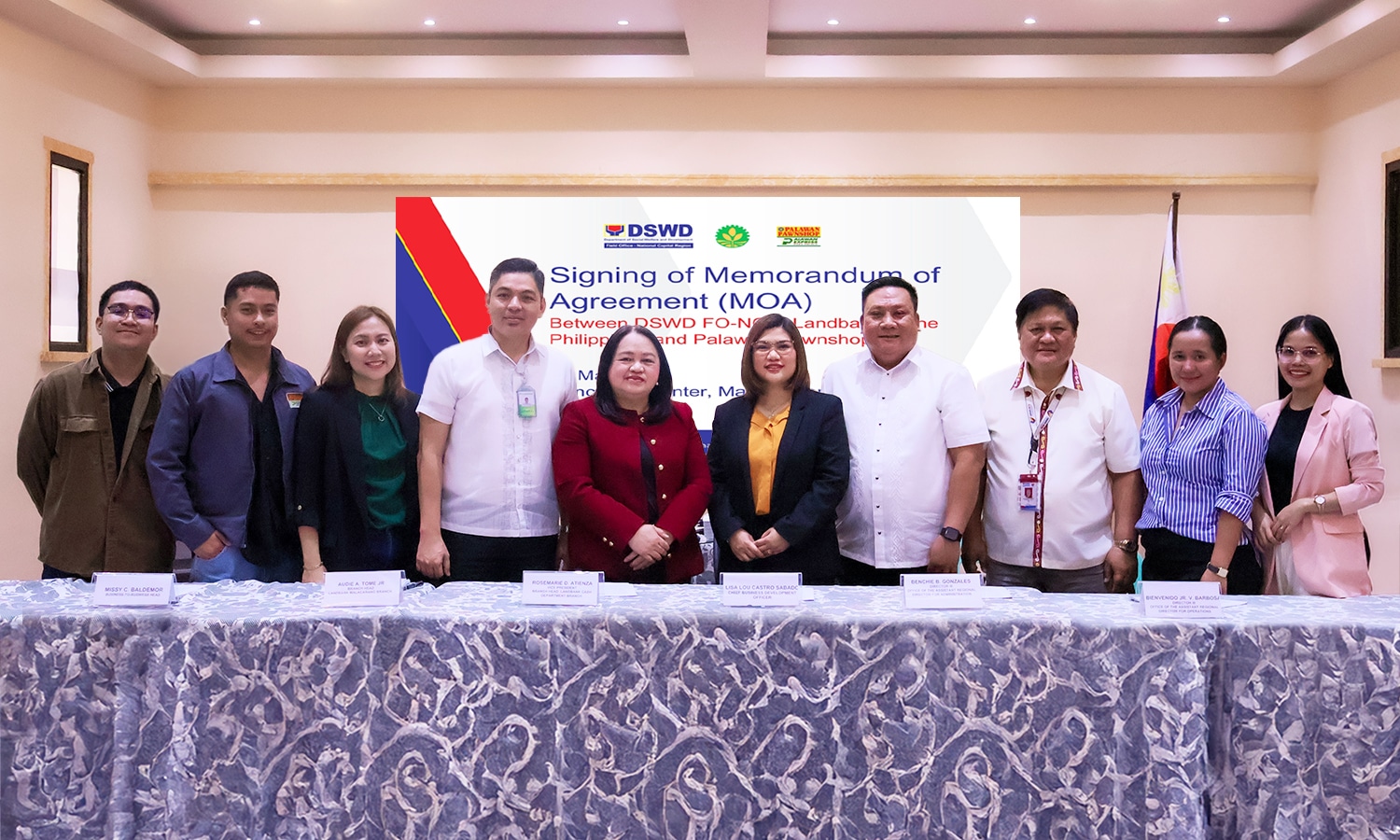 Palawan Group of Companies partners with DSWD NCR and LANDBANK NCR to ...