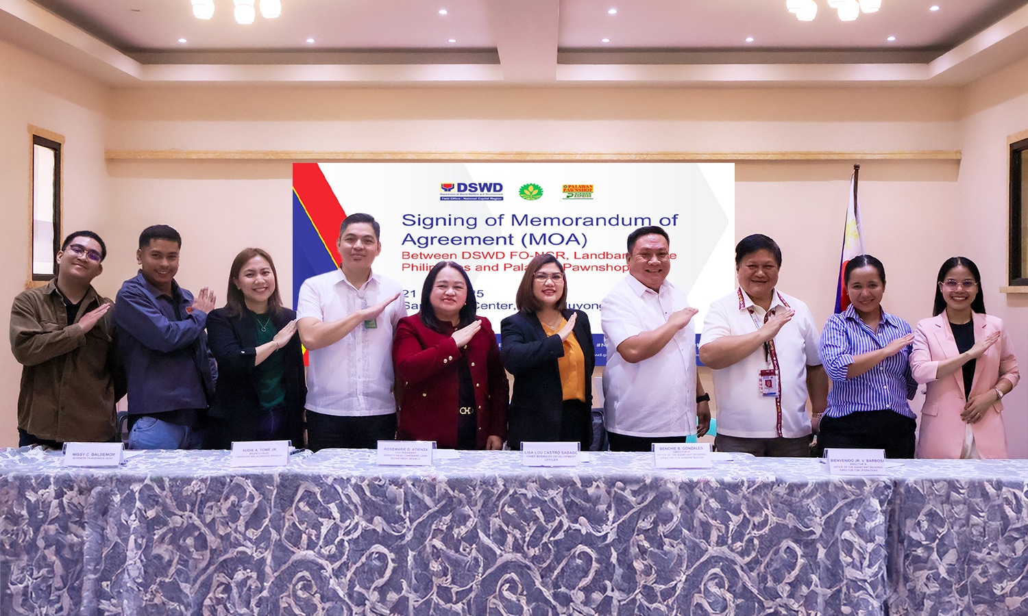 Palawan Group of Companies partners with DSWD NCR and LANDBANK NCR to ...