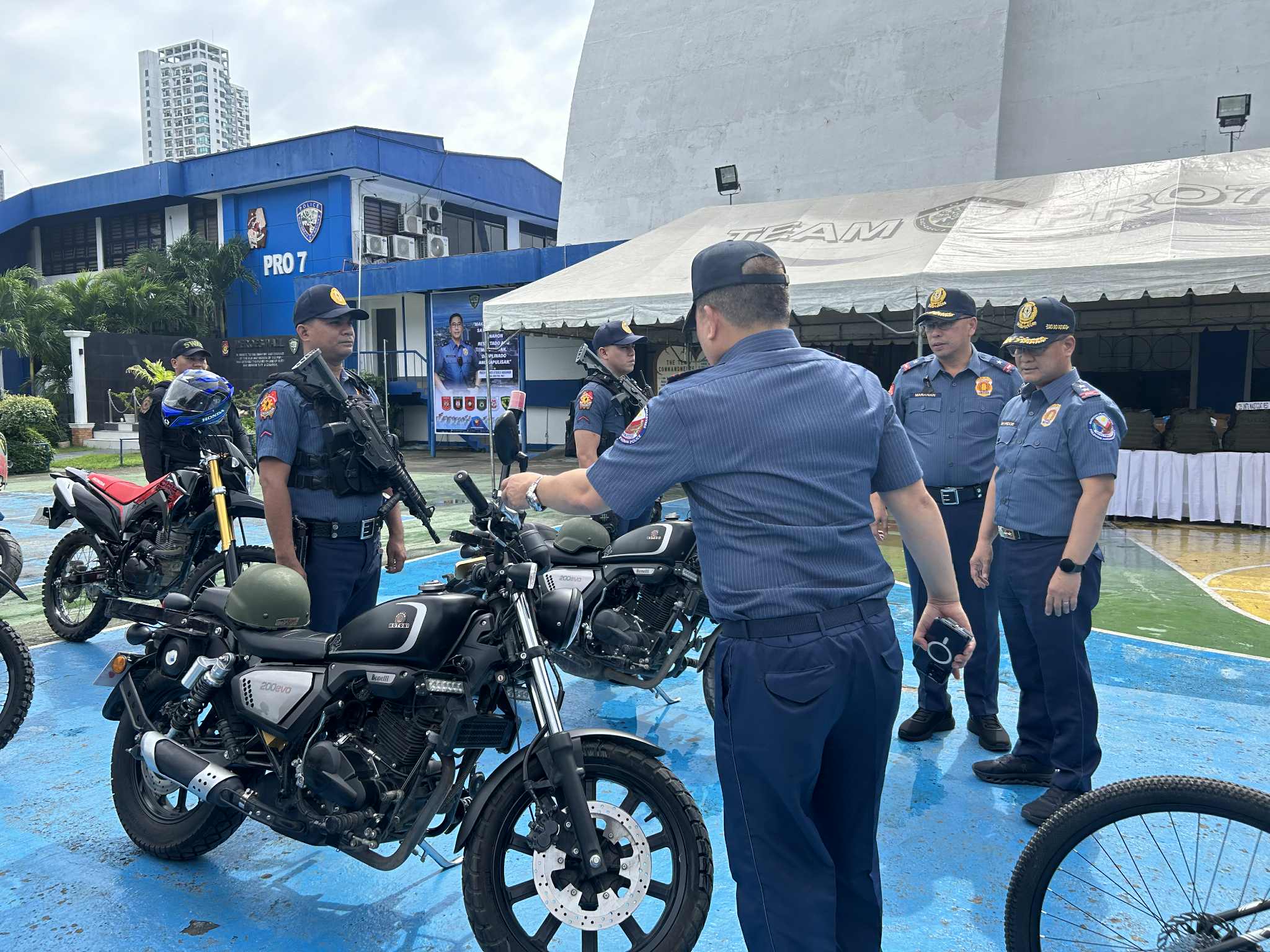 PRO 7 receives P26 million worth of new equipment from PNP