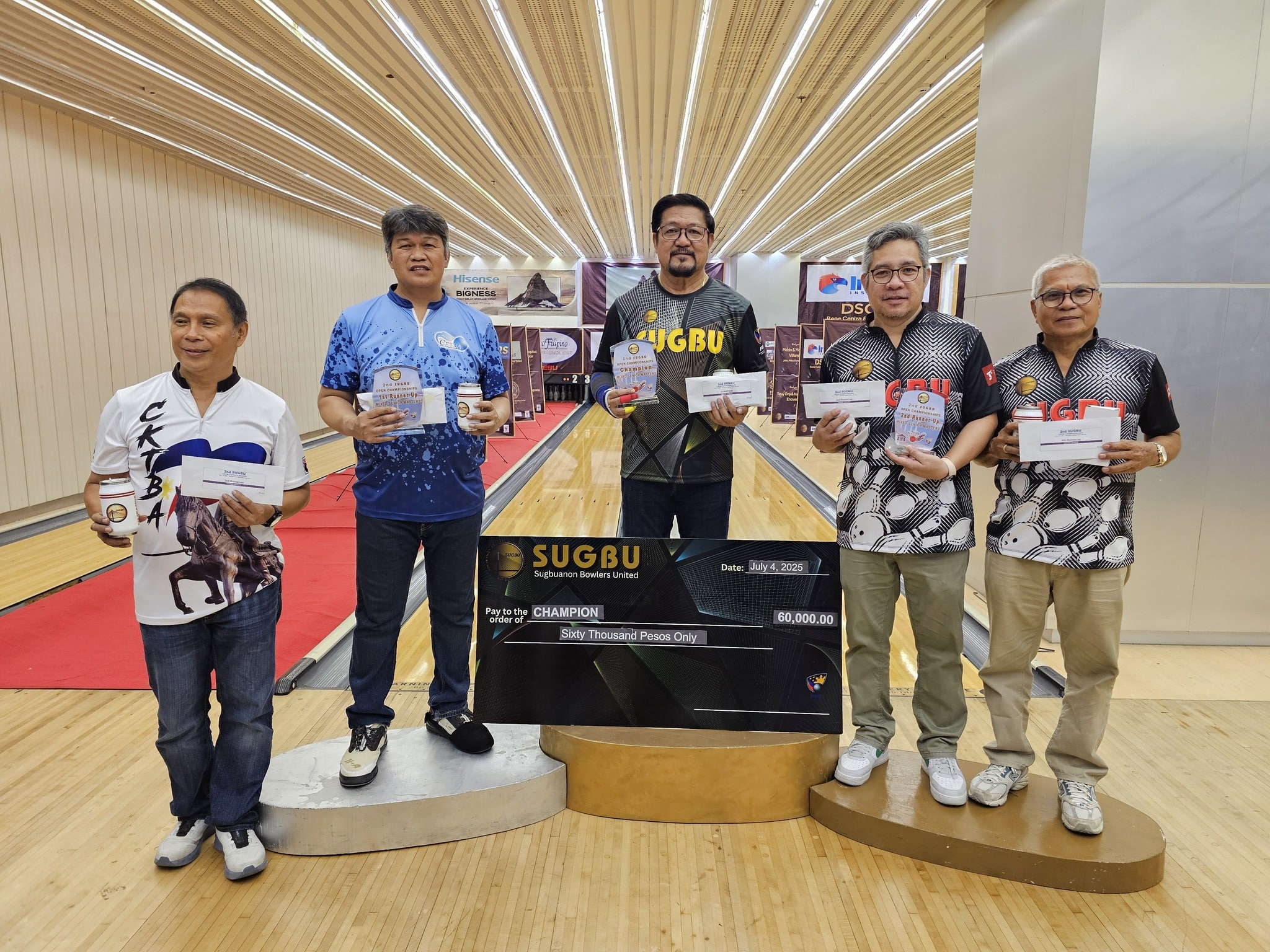 Nestor Ranido rules mixed senior masters in 2nd SUGBU Open