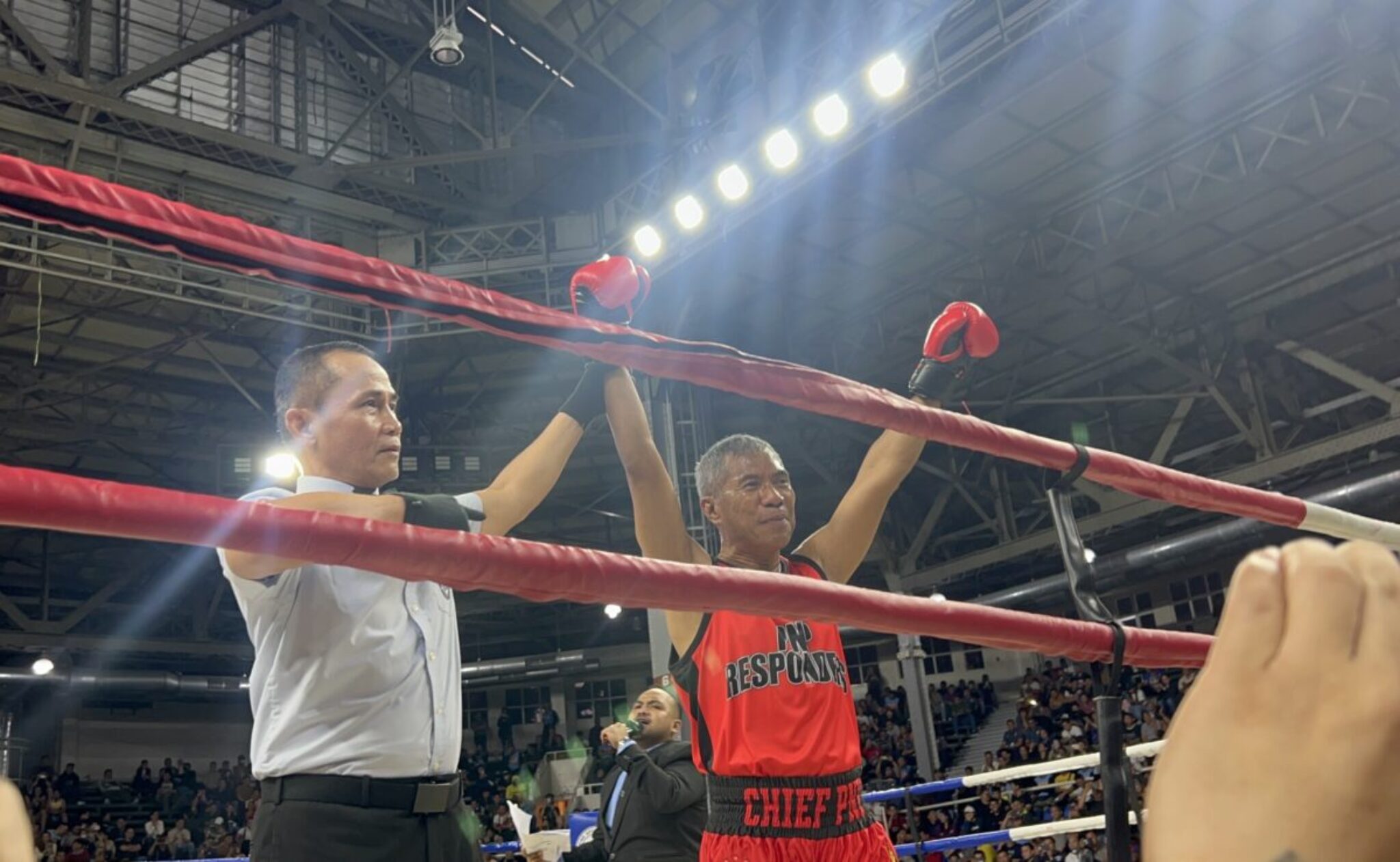 Baste Duterte no-show: Gen. Torre wins boxing match by default