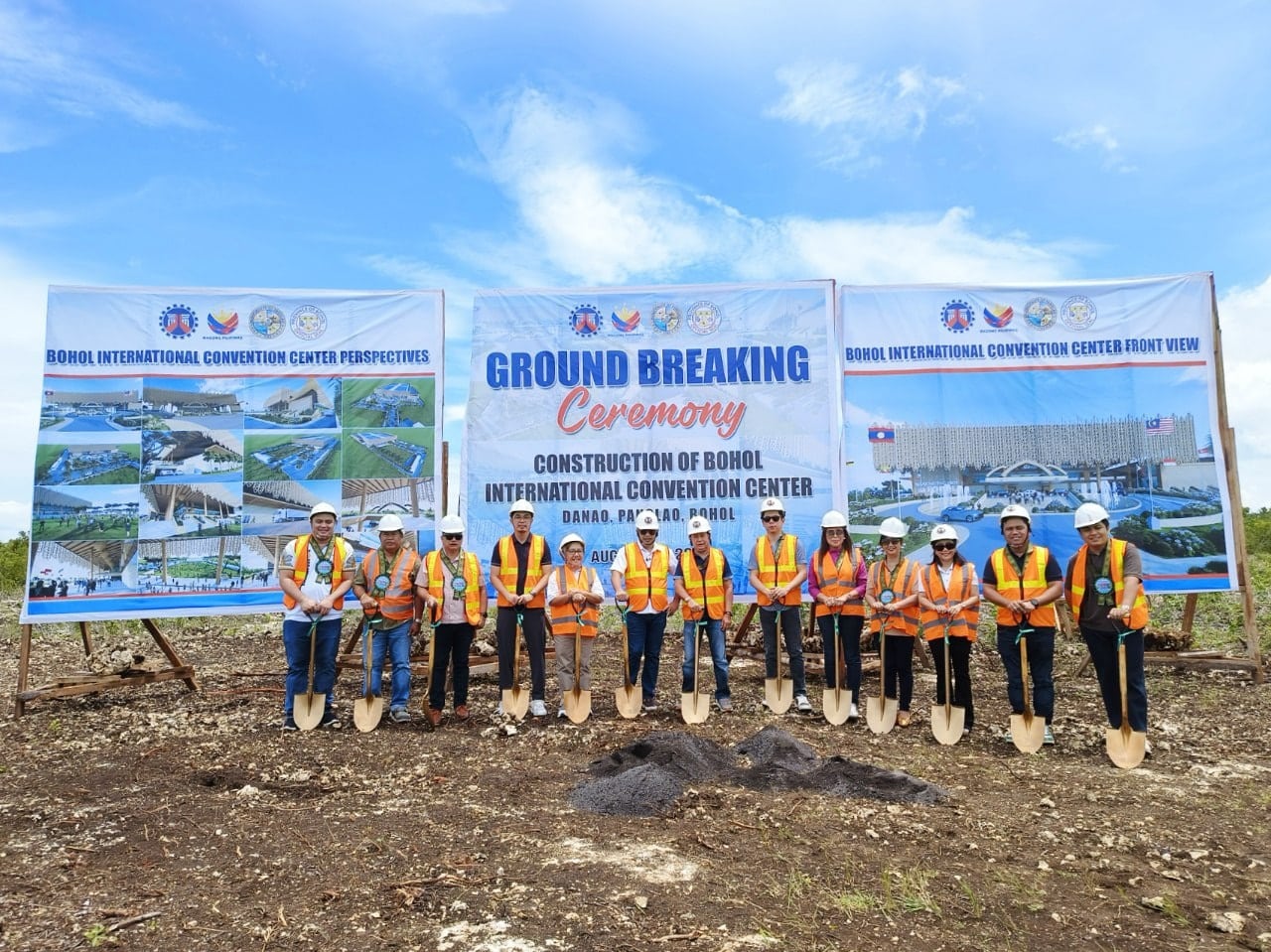 Bohol International Convention Center breaks ground in Panglao