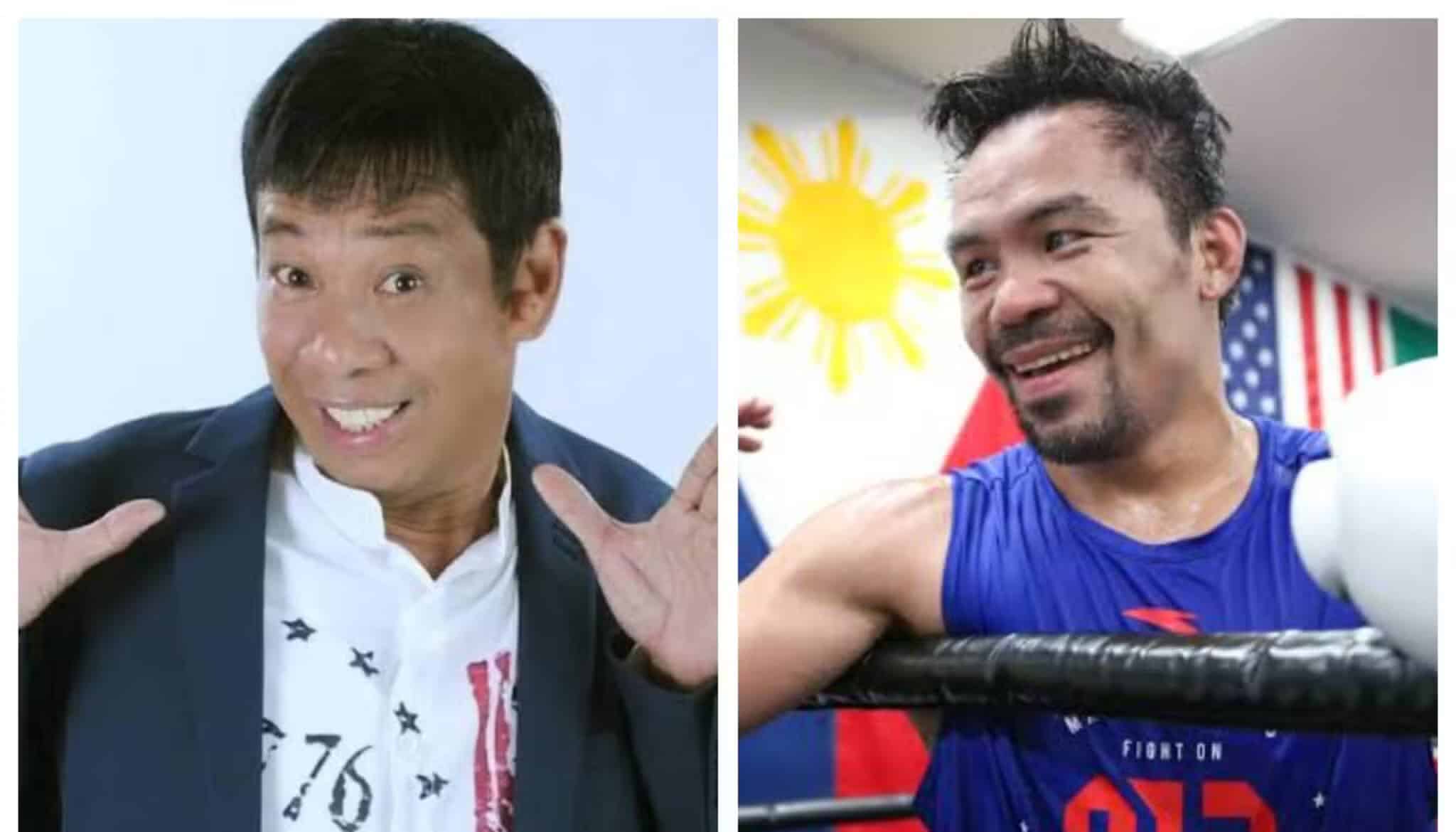Pacquiao gihatagan og awto si Long Mejia, 1 kalderong manok gilis